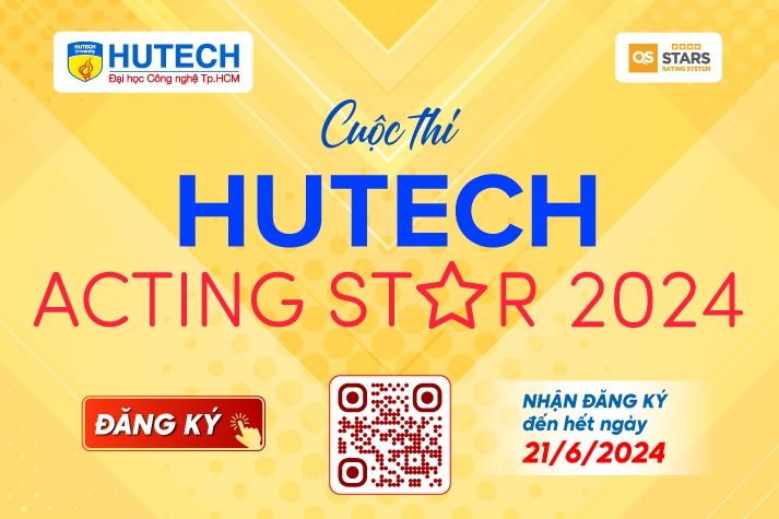 Rộn ràng sân chơi diễn xuất “HUTECH Acting Stars 2024”