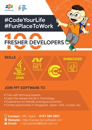 CTy FPT Software tuyển dụng - KHOA CÔNG NGHỆ THÔNG TIN