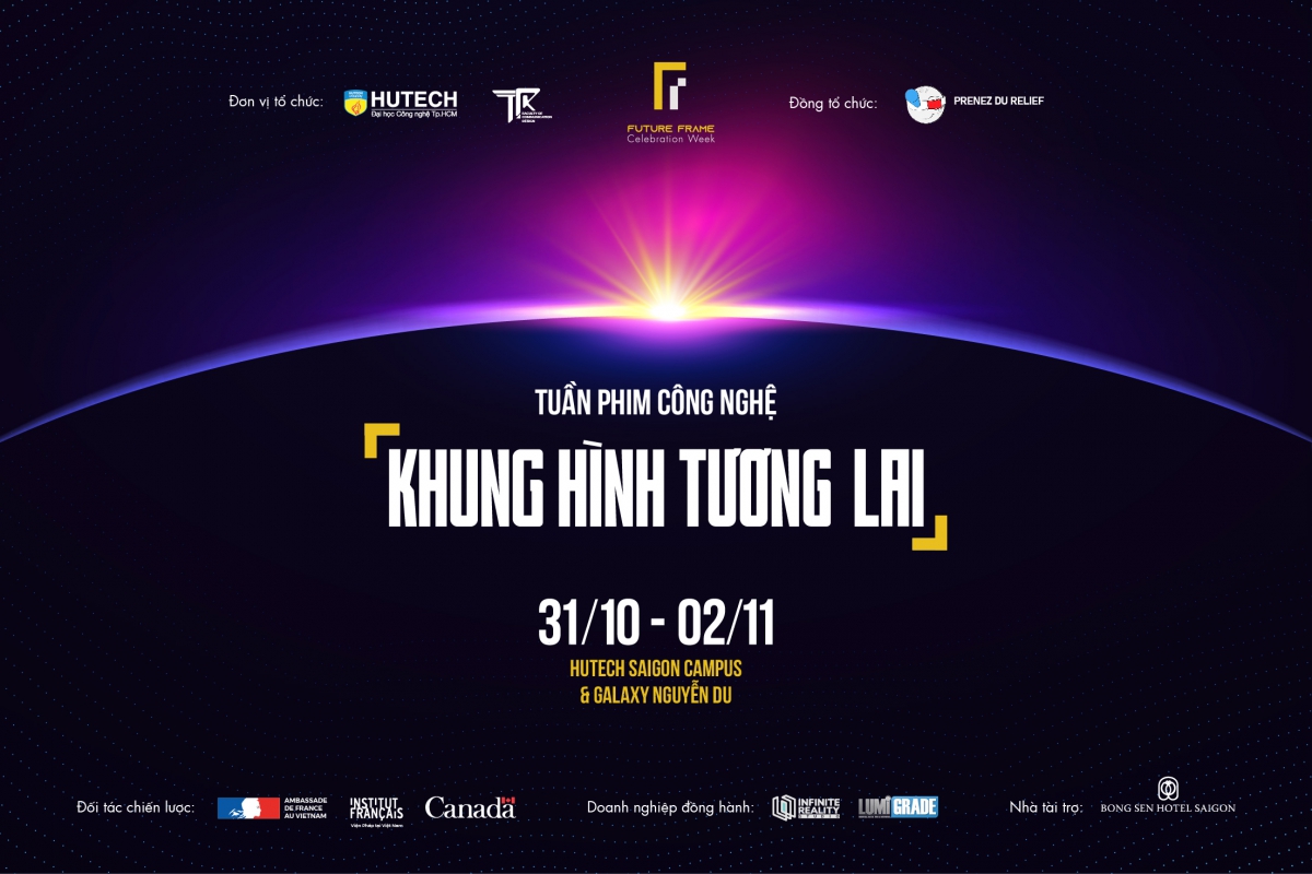 Future Frame Celebration Week - TUẦN PHIM CÔNG NGHỆ TẠI HUTECH - KHOA TRUYỀN THÔNG VÀ THIẾT KẾ