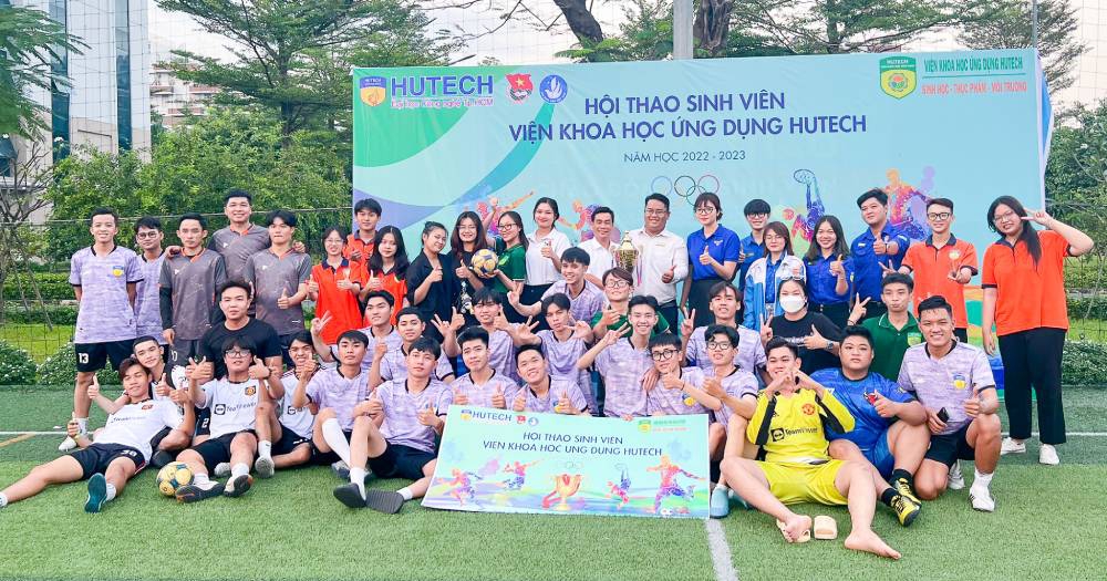 Hơn 200 Vận động Viên Viện Khoa Học Ứng Dụng Hutech Hào Hứng Tham Gia