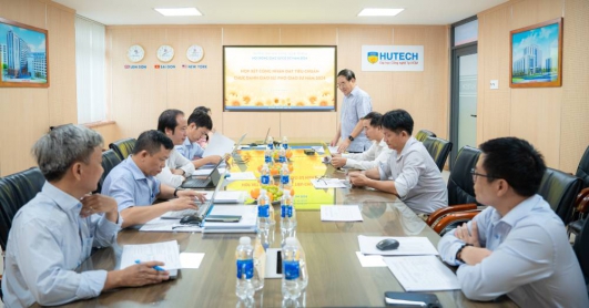 Council of Professors of HUTECH University conducted appraisal sessions ...