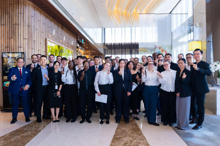 Hospitality Management students explore luxury hotel work environments ...