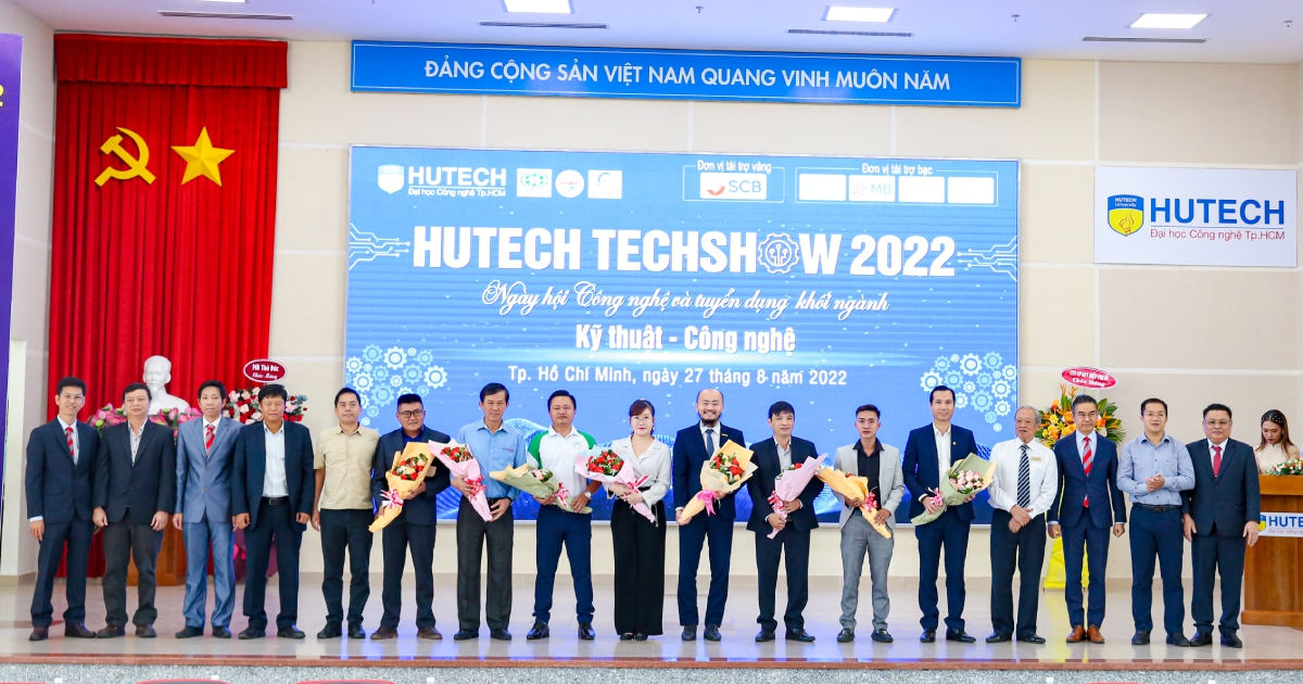 HUTECH TECHSHOW 2022: Gần 60 doanh nghiệp, 140 triệu đồng học bổng, 3. ...