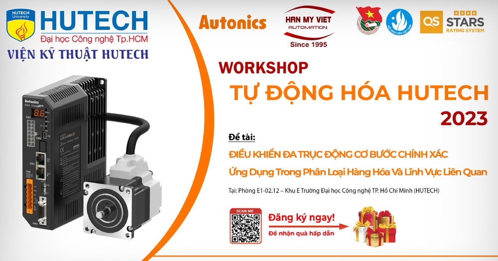 WORKSHOP ”TỰ ĐỘNG HÓA HUTECH” - VIỆN KỸ THUẬT