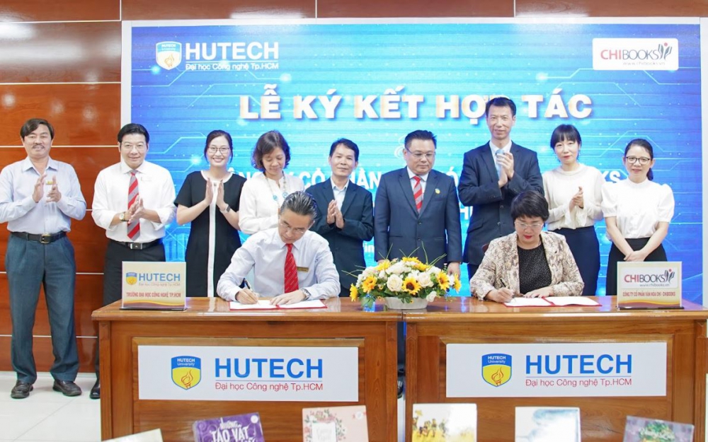 HUTECH ký kết hợp tác cùng Công ty Cổ phần Văn hóa Chi (Chibooks)