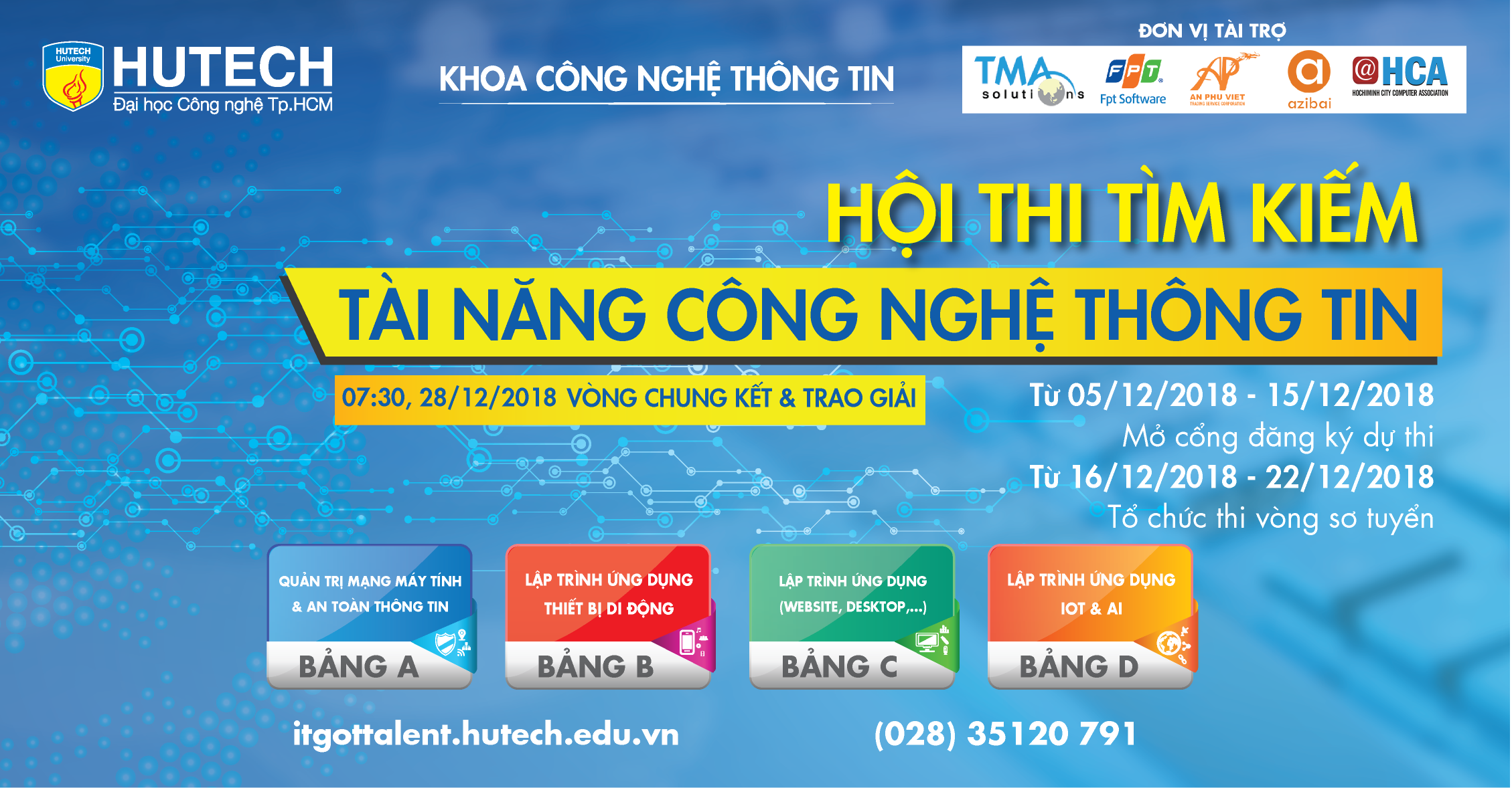 “HUTECH IT Got Talent 2018” officially launched - HUTECH UNIVERSITY OF ...